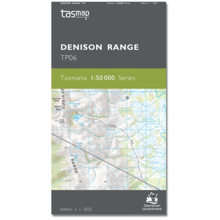 Denison Range 1:50,000 Topo Map - Geographica