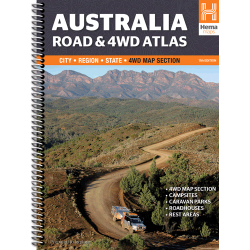 Australia Road & 4WD Atlas - Geographica