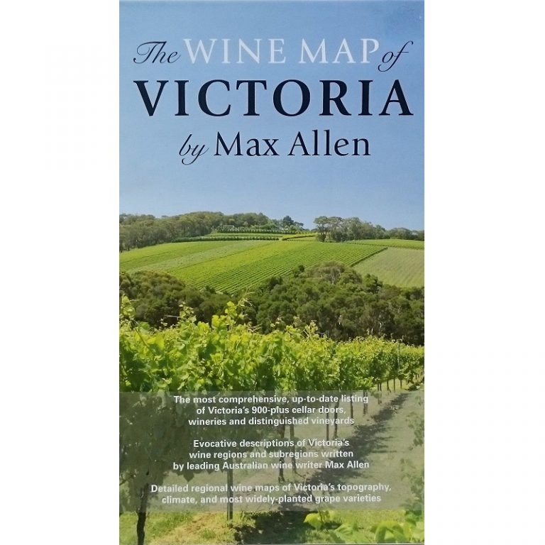 Wine Map of Victoria - Geographica