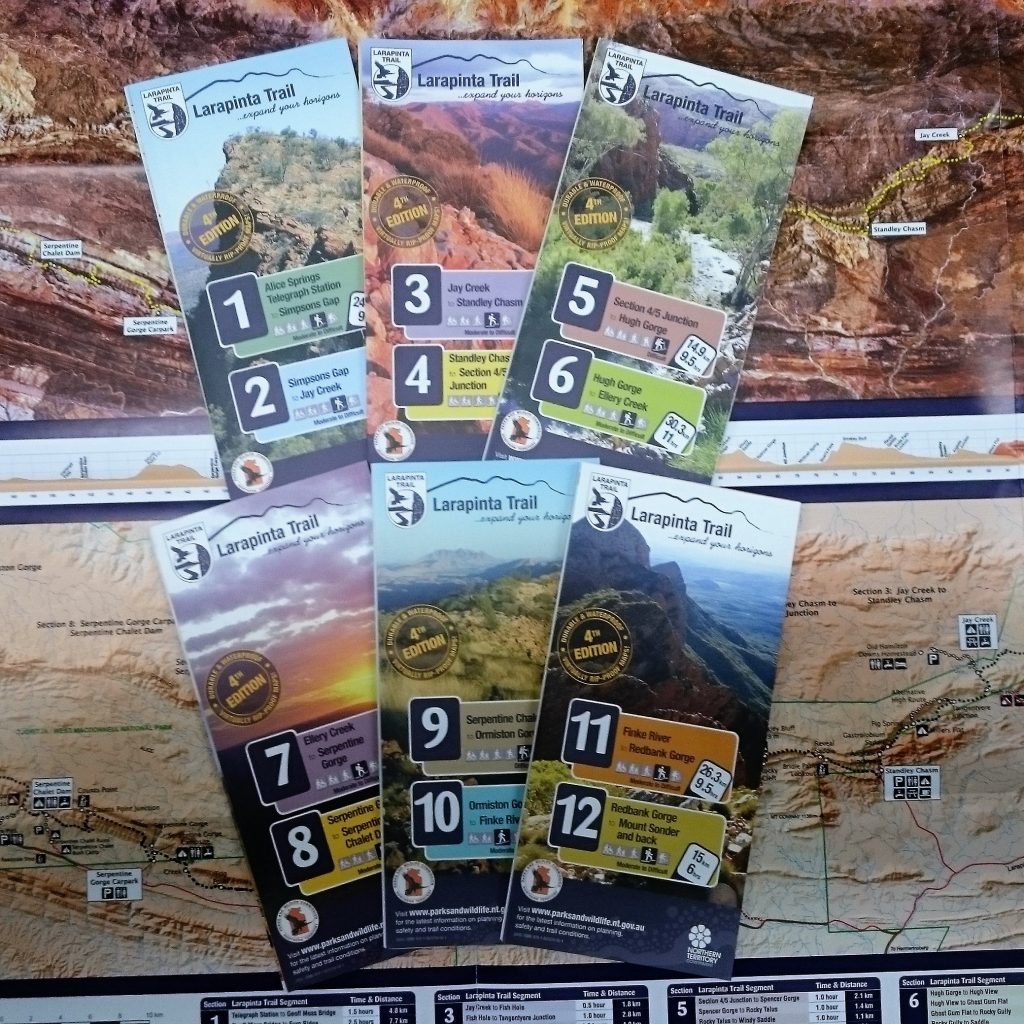 Larapinta Trail Map Pack - Geographica