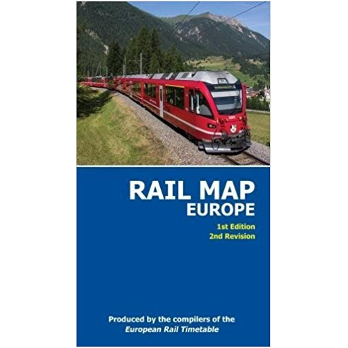 Rail Map Europe - Geographica