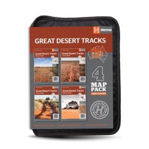 Great Desert Tracks Map Pack - Geographica