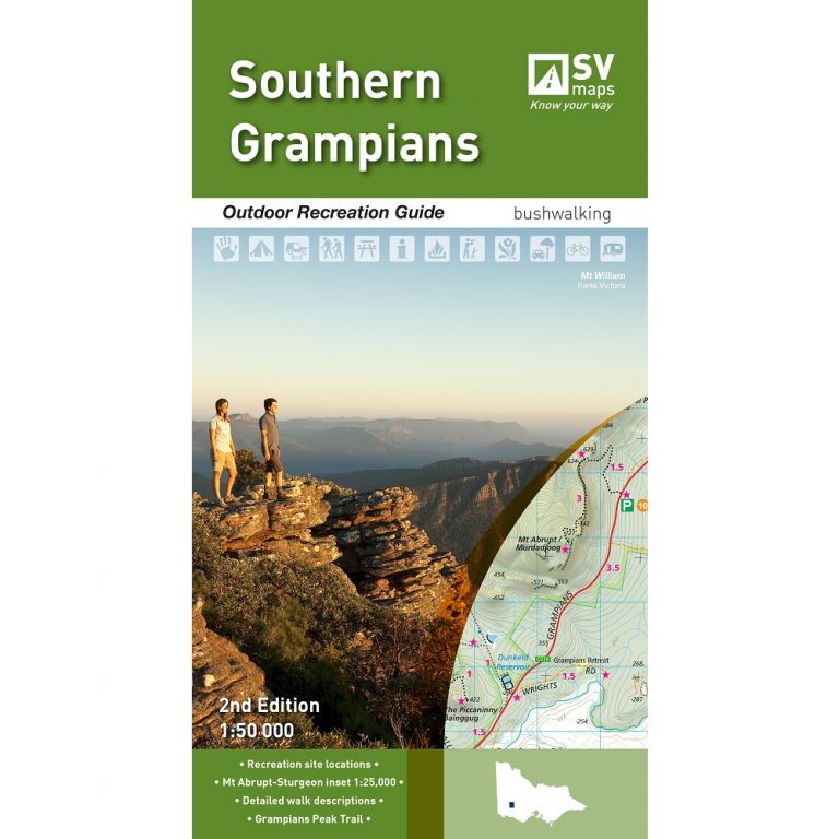 Southern Grampians Map - Geographica