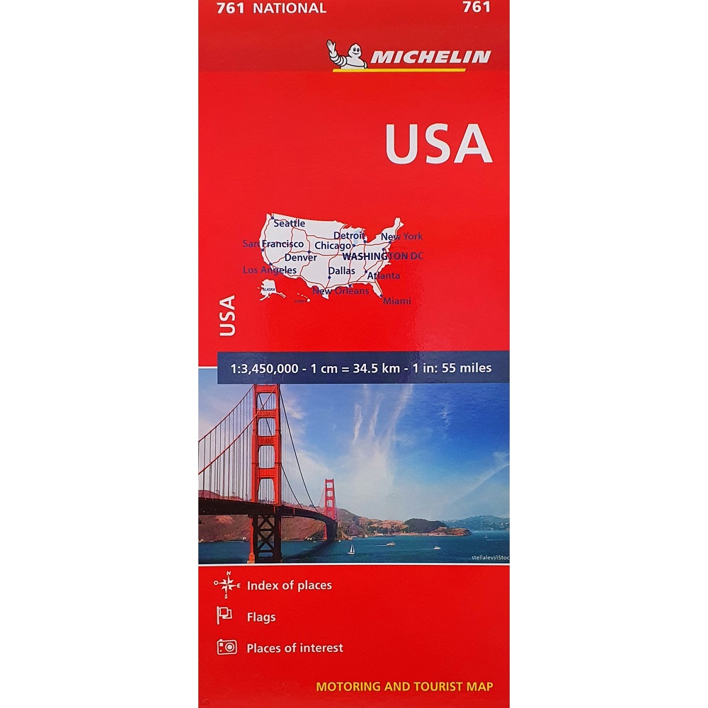 USA Road Map 761 - Geographica