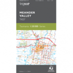 Meander Valley 1:50,000 Topo Map - Geographica
