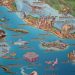 Prehistoric World Illustrated Map - Geographica