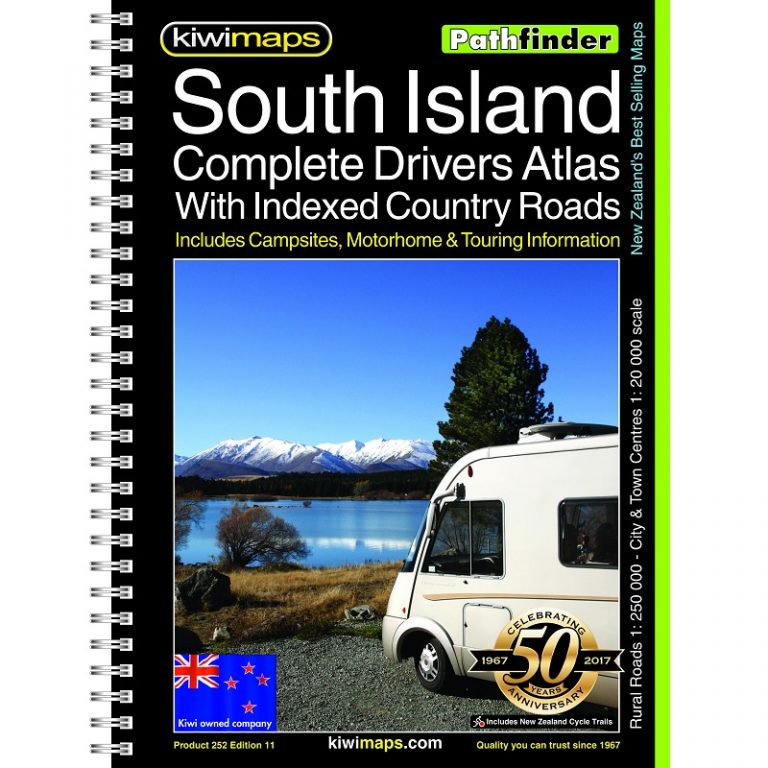 New Zealand Travellers Road Atlas - Geographica