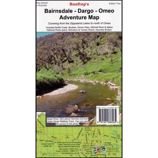 Bairnsdale, Dargo, Omeo Adventure Map - Geographica