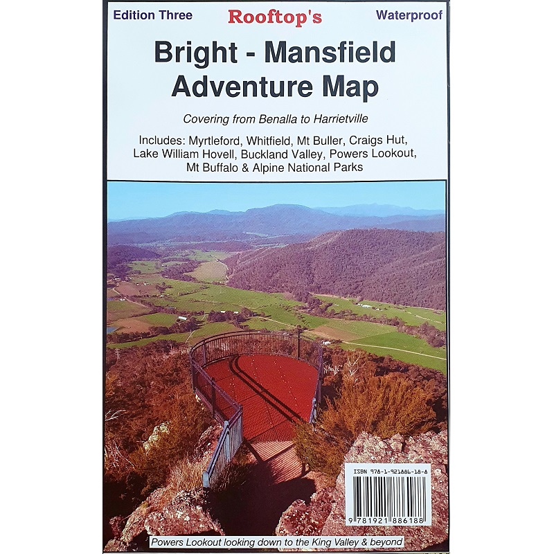 Bright | Mansfield Adventure Map - Geographica