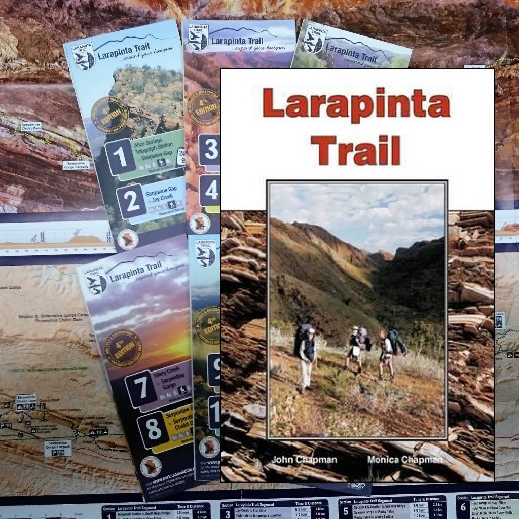 Larapinta Trail Guide Book + Maps Pack - Geographica