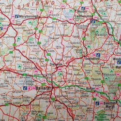 Victoria State Wall Map - Geographica