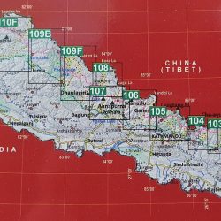NP104 The Rolwaling Region Trekking Map, Nepal - Geographica