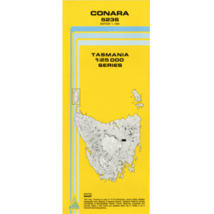 Conara 1:25k Topo Map - Geographica