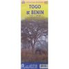 Togo & Benin Travel Reference Map - Geographica