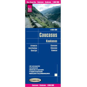 Caucasus Region Map - Geographica