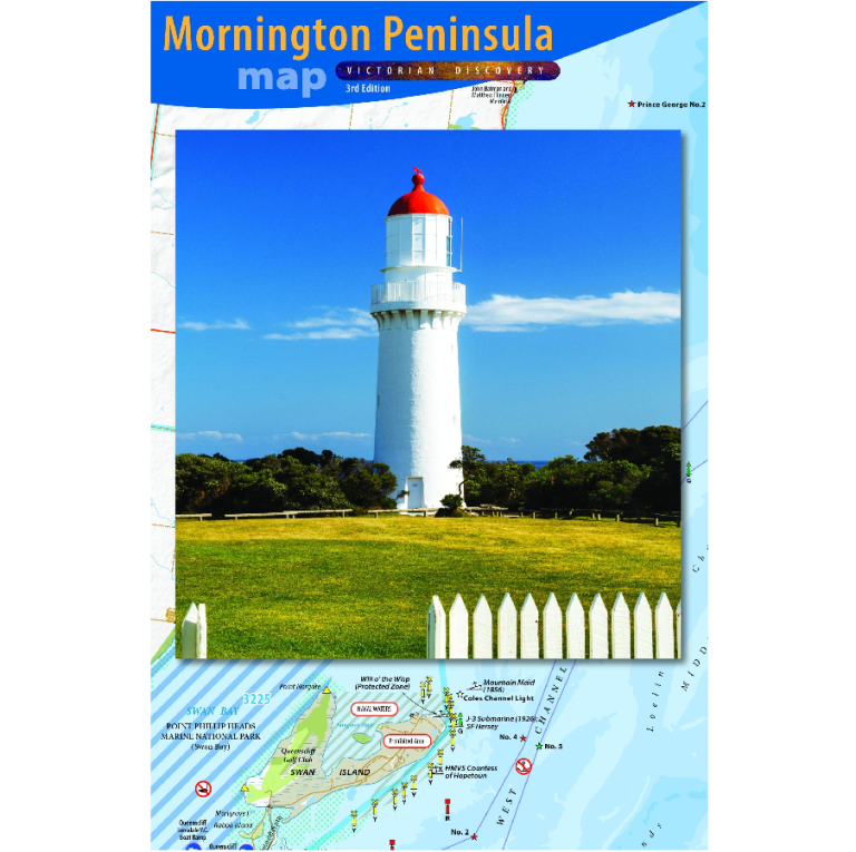 Mornington Peninsula Map - Geographica