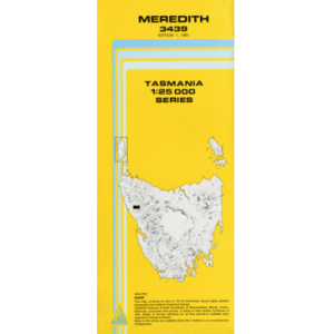 Meredith 1:25k Topo Map - Geographica
