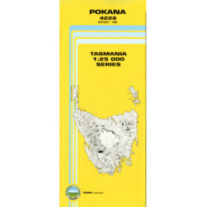 Pokana 1:25k Topo Map - Geographica