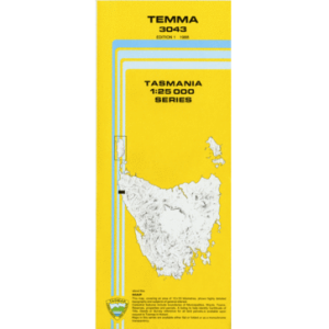 Temma 1:25k Topo Map - Geographica