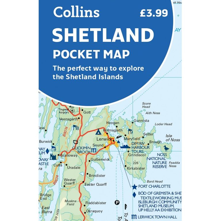 Shetland Pocket Map - Geographica