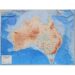 Australia 3D Raised-Relief Map - Geographica