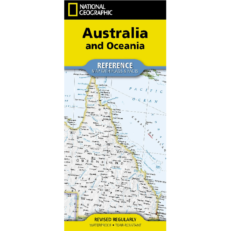 Australia and Oceania Reference Map - Geographica