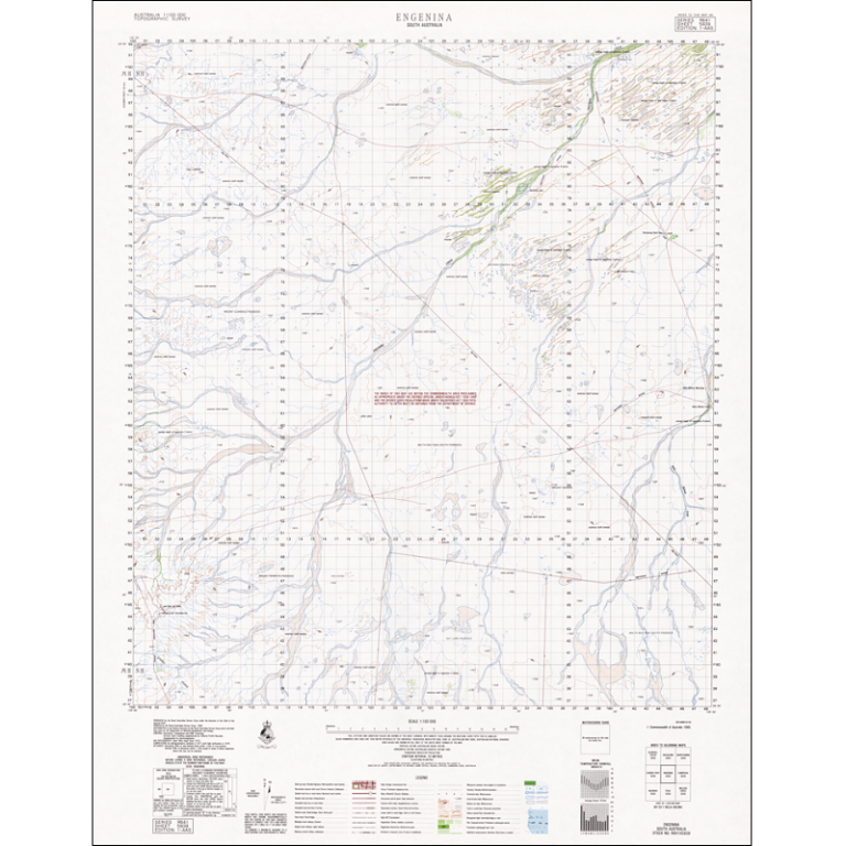 Australia Topographic Maps - Geographica